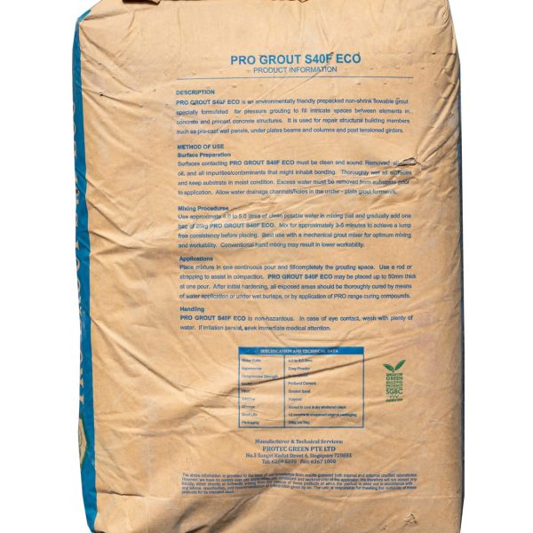 PRO GROUT S40 ECO – Prospaq Group